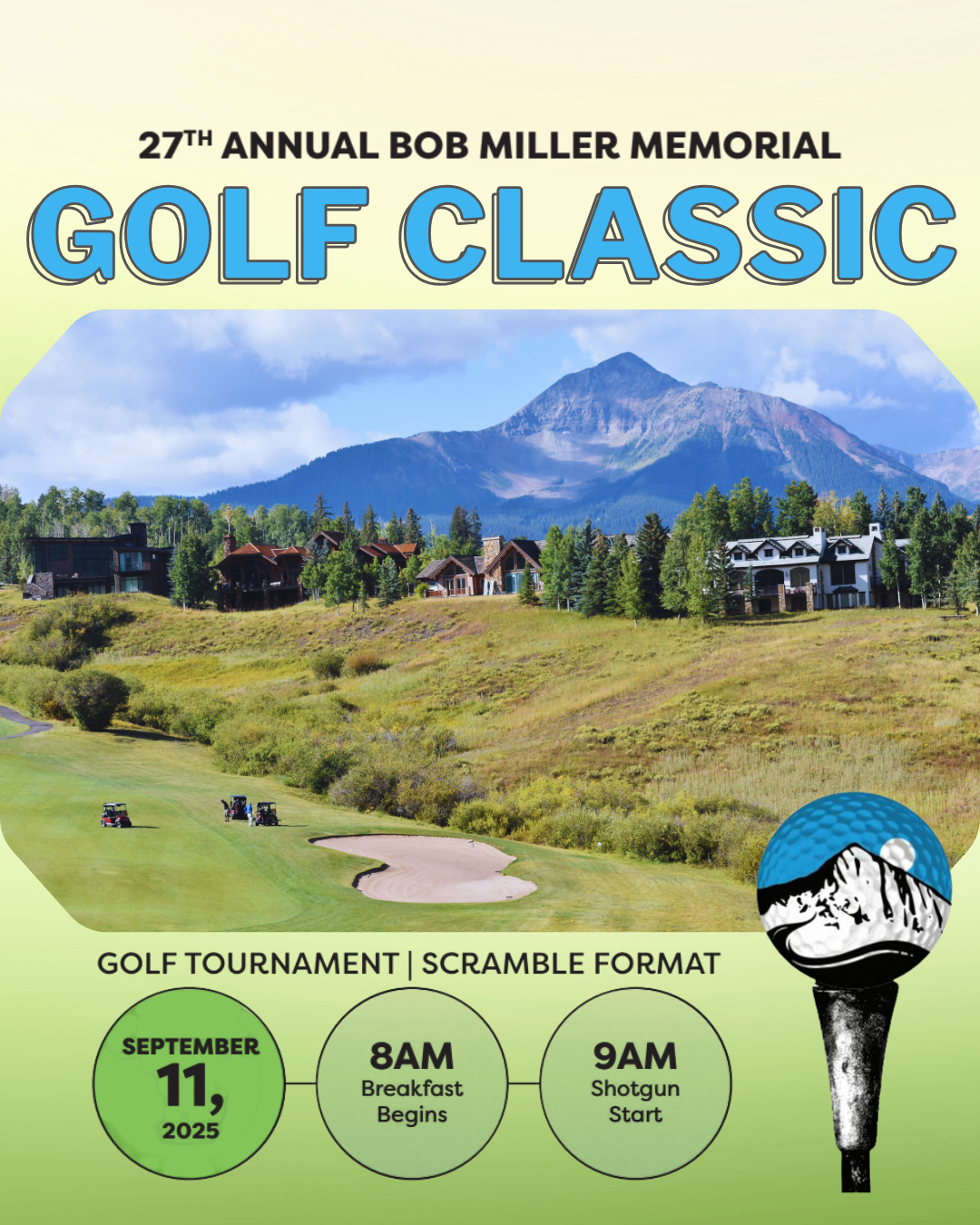 TASP Bob Miller Memorial Golf Classic | Visit Telluride